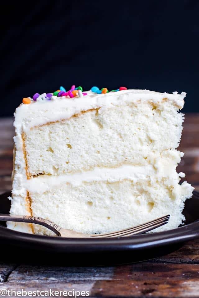 Vanilla Cake Recipe From Scratch Homemade Cake With Whipped Eggs 