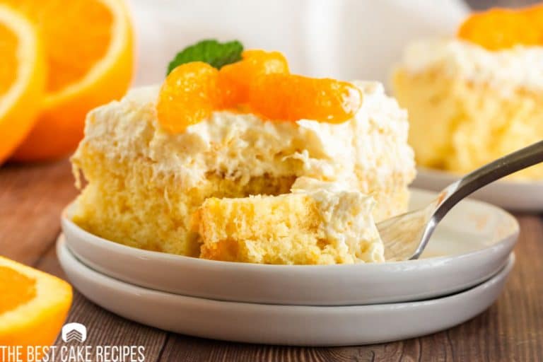 Mandarin Orange Cake Recipe With Pineapple Whipped Frosting